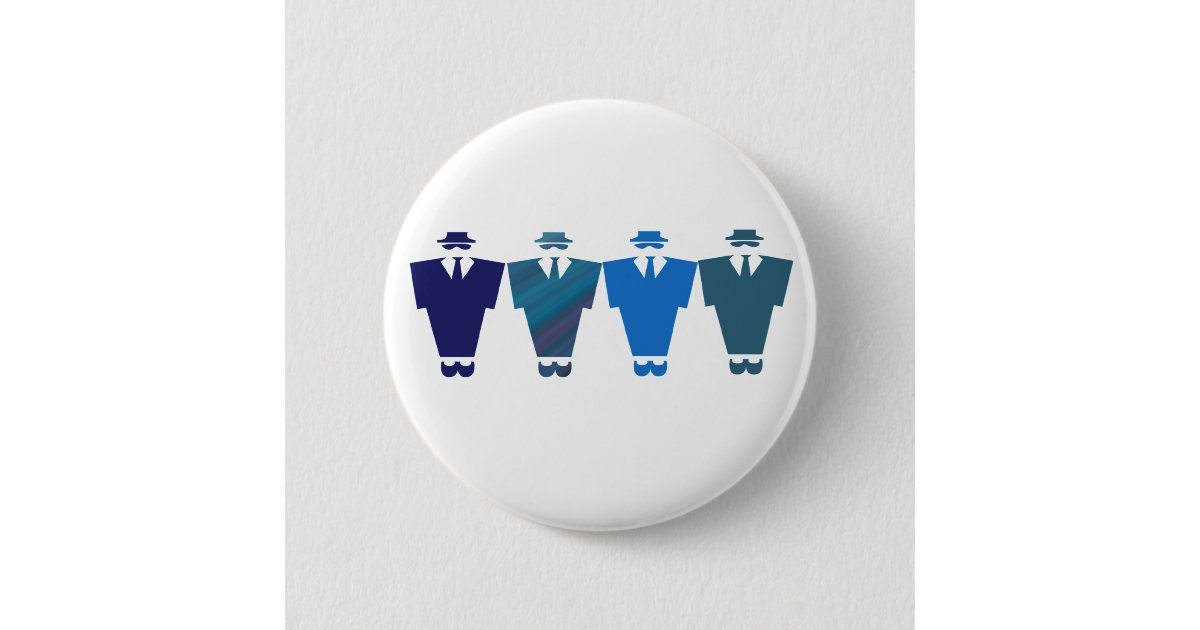 Blues Brothers Button Badge | Zazzle