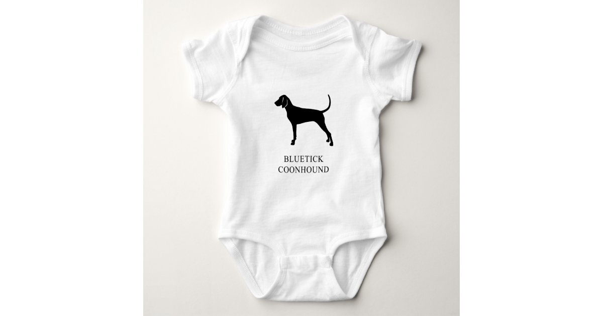 Bluetick Coonhound Baby Bodysuit | Zazzle