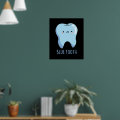Bluetooth Funny Technical Blue Tooth Pun Dark BG Poster | Zazzle