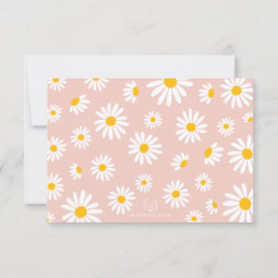 Blush Boho Daisy Groovy One 1st Birthday Photo Invitation | Zazzle