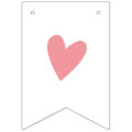 Blush Floral Watercolor Bridal Bunting Banner | Zazzle