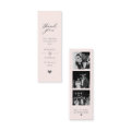 Photo Strip Mini Wedding Thank You Bookmark Calling Card | Zazzle