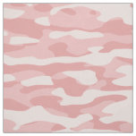 Pink Camo Pattern Fabric | Zazzle
