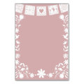 Blush Pink Cielito Lindo Bautizo Table Number | Zazzle
