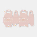 Blush Pink Daisy Birthday Party Favor Box | Zazzle