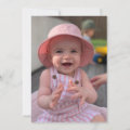 Blush & Pink Flower Girls 2nd Birthday Party Photo Invitation | Zazzle