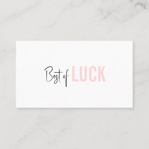 Blush Pink Girly Logo Prize Raffle Business Ticket | Zazzle