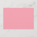 Blush Pink & Gold Floral Wedding Details Enclosure Card | Zazzle