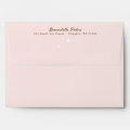 Blush Pink Nash Bash Cowgirl Boot Envelope | Zazzle