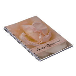 Blush Pink Rose Quinceañera Guest Book | Zazzle