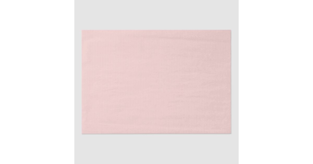 Blush Pink Special Occasion Tissue Paper | Zazzle