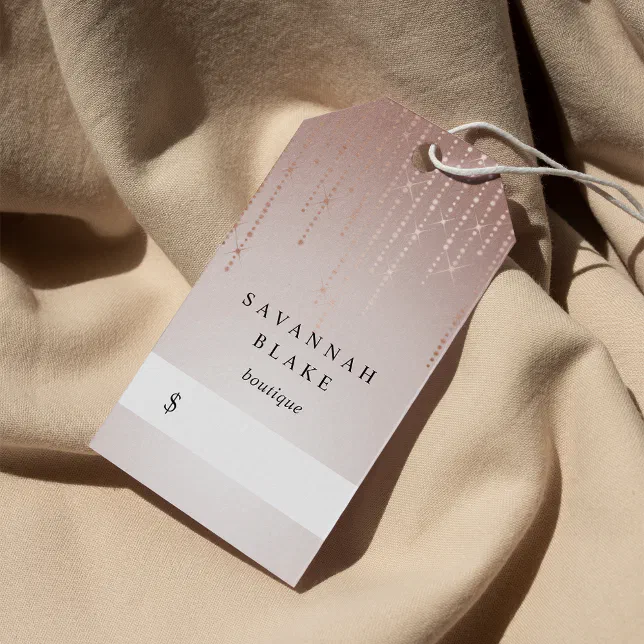 Blush Rain Price Tags | Zazzle