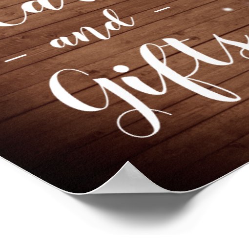 Blush Roses Floral Cards and Gifts Wedding Sign | Zazzle