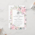 Blush Roses Floral Islamic Muslim Wedding Invitation | Zazzle