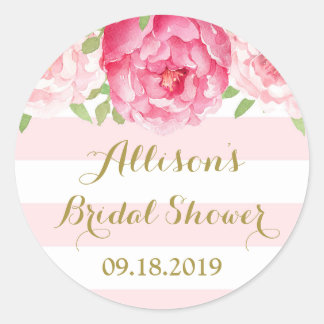 Bridal Shower Stickers | Zazzle