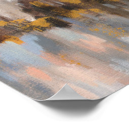 Blushing Forest I Poster | Zazzle