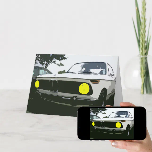 BMW Greetings Card | Zazzle