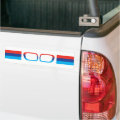 BMW M stripes and kidneys horizontal Bumper Sticker | Zazzle
