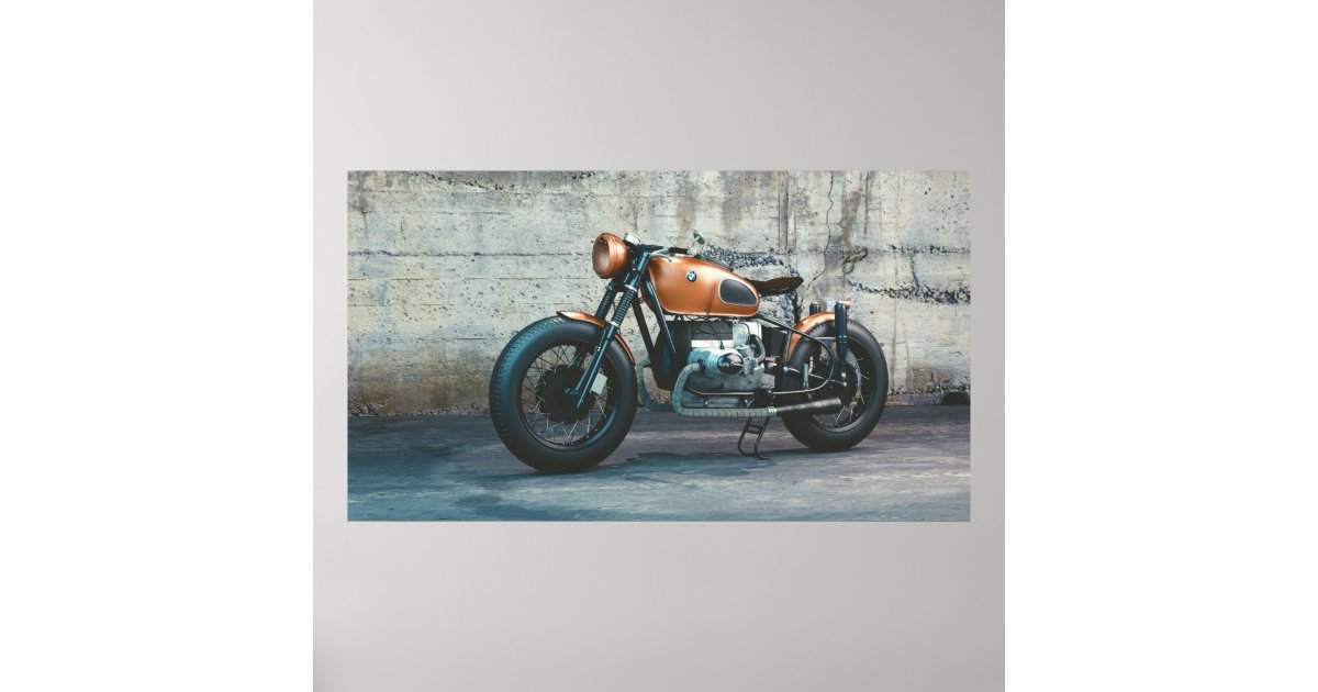 BMW Motorcycle Poster | Zazzle