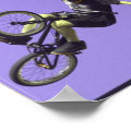 BMX Extreme Pop Art, Copyright Karen J Williams Poster | Zazzle