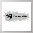BMX Is Life Poster | Zazzle.com