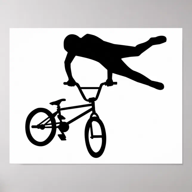 BMX jump Poster | Zazzle
