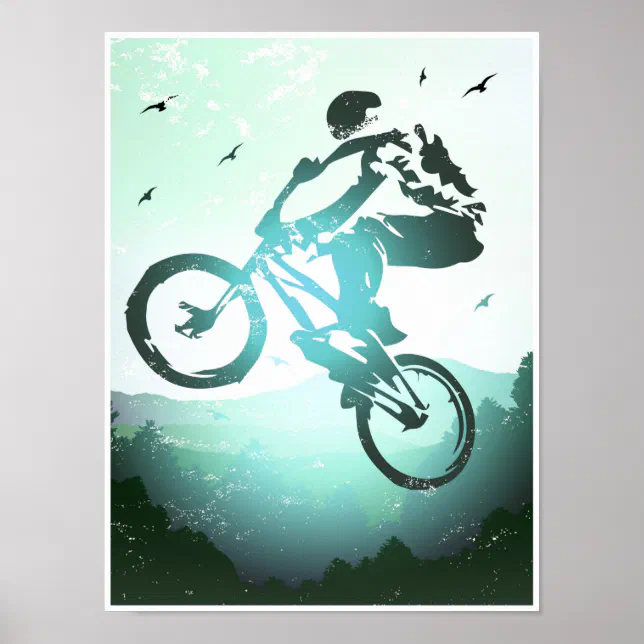 Bmx Poster - Bmx Bike - Bmx Poster Print | Zazzle