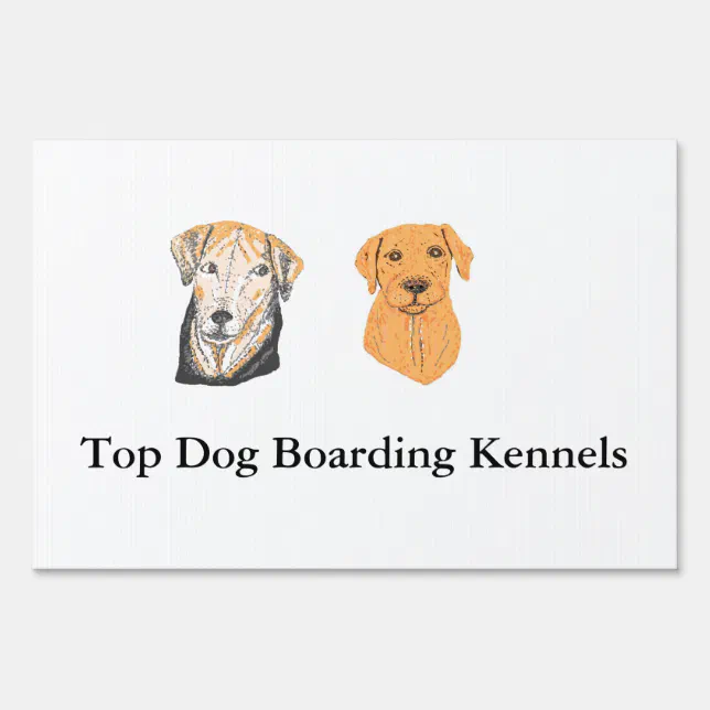 Boarding Kennel Signs | Zazzle