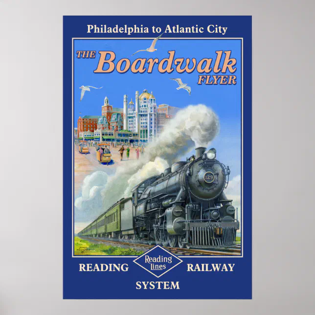 Boardwalk Flyer Poster | Zazzle