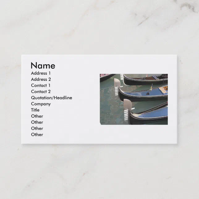 Boat Business Card | Zazzle