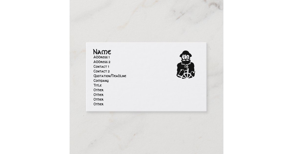 Boat Captain Business Card | Zazzle