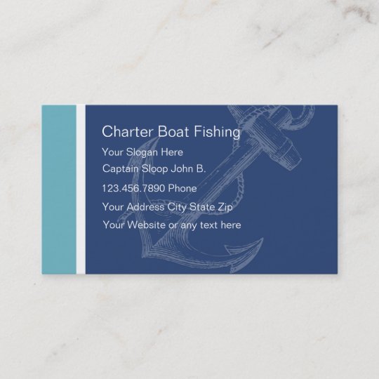 Boat Captain Business Cards | Zazzle.com