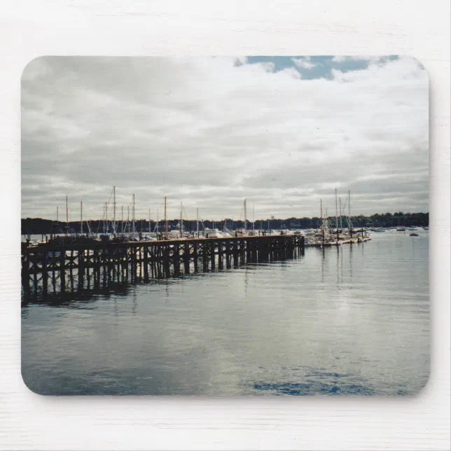 Boat Dock Mouse Pad | Zazzle