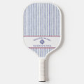 Boat Name Compass Rose Nautical Anchor Pickleball Paddle | Zazzle