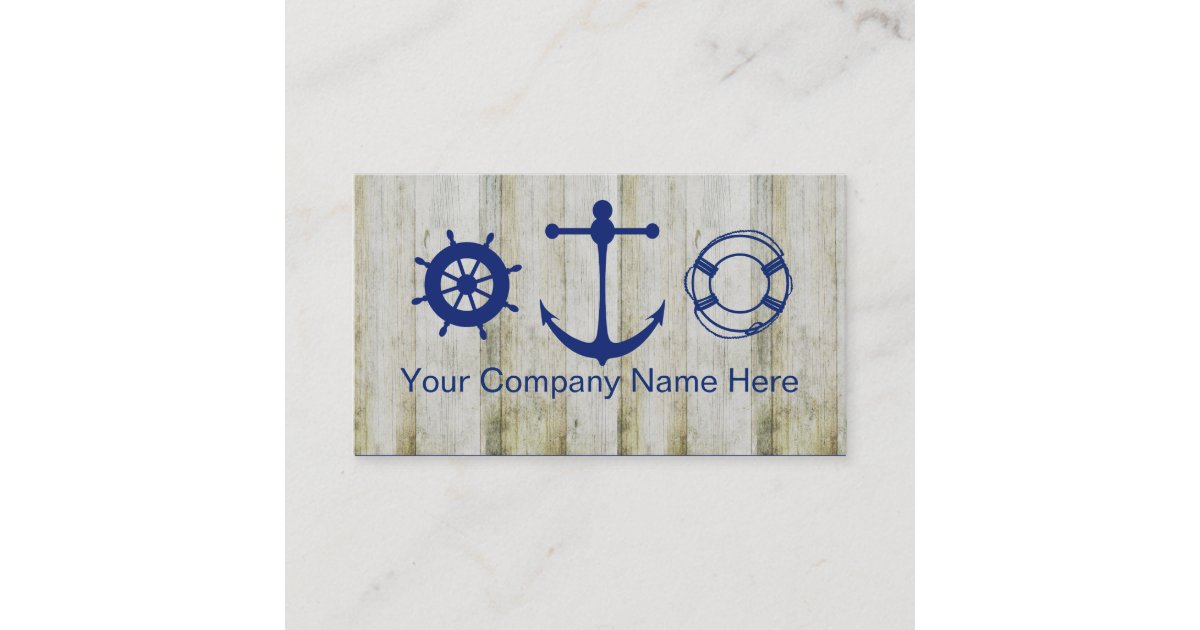 Boating Marine Business Cards | Zazzle