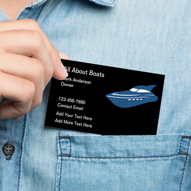 Boats And Boat Rental Business Cards | Zazzle