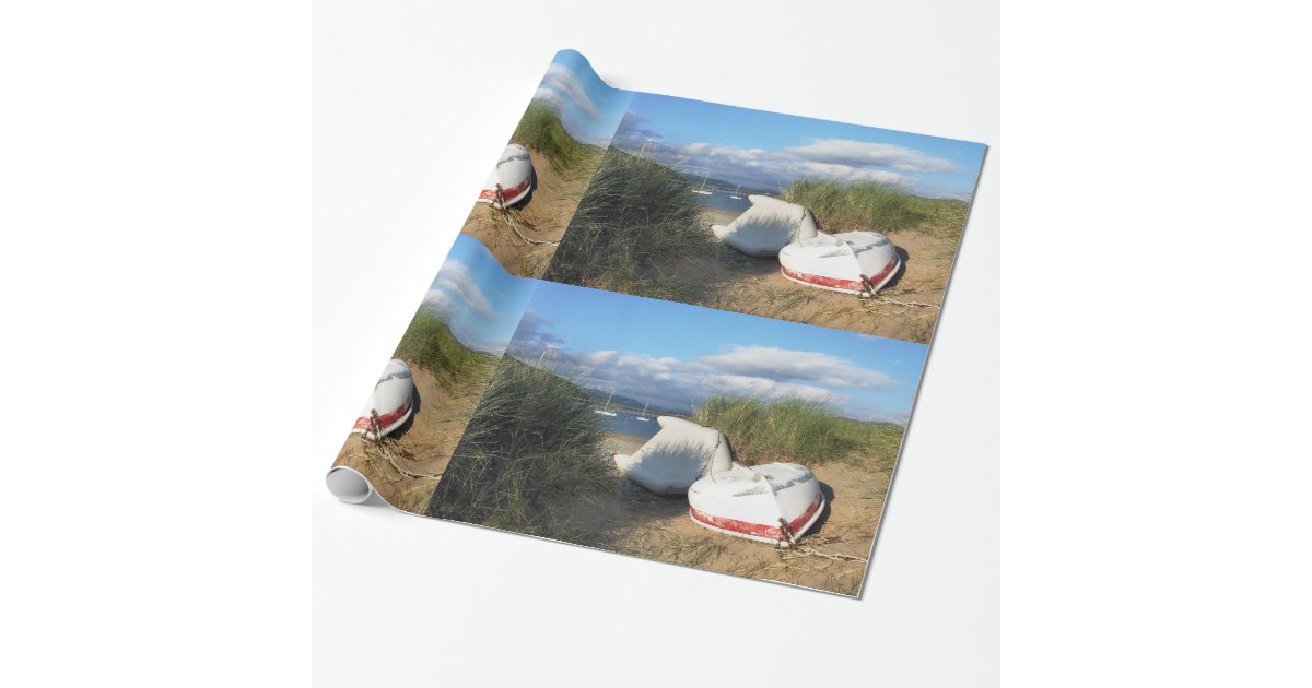 BOATS WRAPPING PAPER | Zazzle