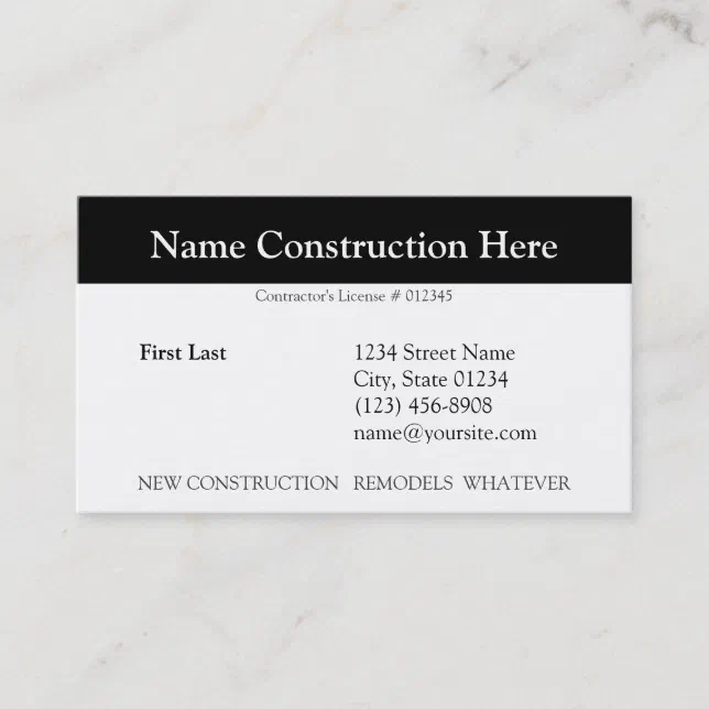 Bob Business Card | Zazzle