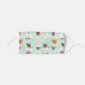 BOBA BACKED Cute Boba Tea Adult Cloth Face Mask | Zazzle