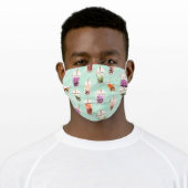 BOBA BACKED Cute Boba Tea Adult Cloth Face Mask | Zazzle