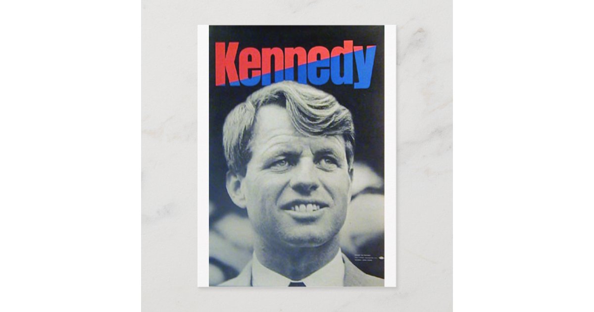 Bobby Kennedy '68 Postcard | Zazzle
