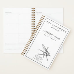 Bobby Pins Hairsalon Appointment Book / Planner | Zazzle