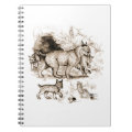 Bobcat Family Notebook | Zazzle