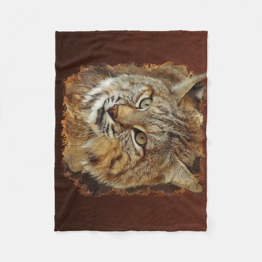 Bobcat Fleece Blanket | Zazzle.com
