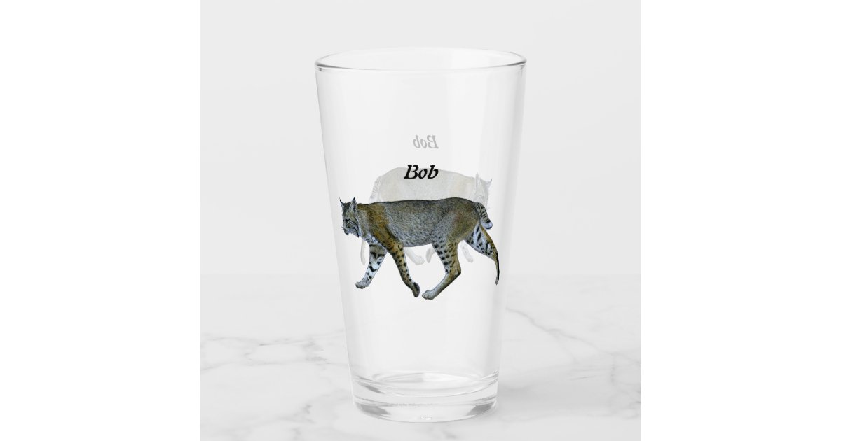 Bobcat Glass | Zazzle