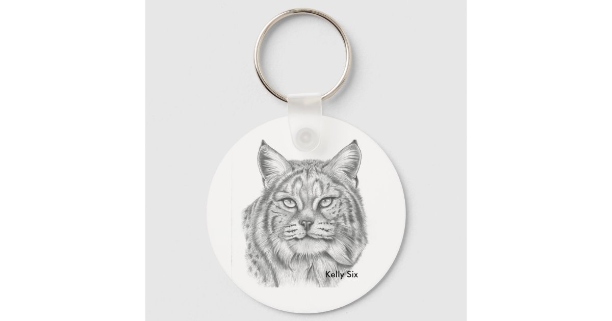 Bobcat Keychain | Zazzle