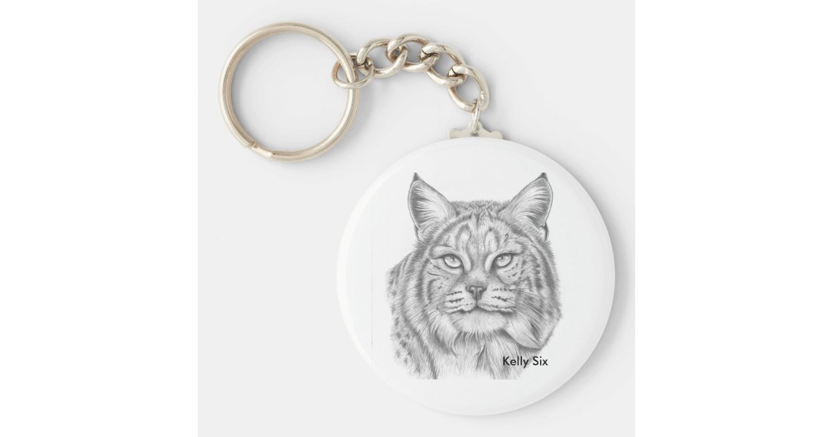 Bobcat Keychain | Zazzle.com