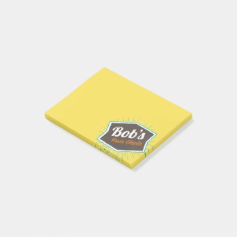 Bob's Your Uncle Funny Man Named Bob Post-it Notes | Zazzle
