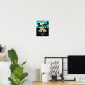 Boca Raton Florida Retro Sunset Beach Souvenirs Poster | Zazzle