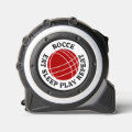 Bocce ball Eat Sleep Play Repeat tape measure | Zazzle
